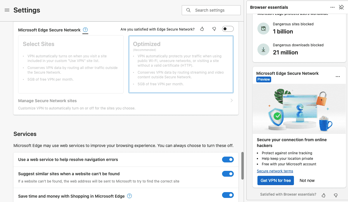 The guide to Edge's privacy and security features